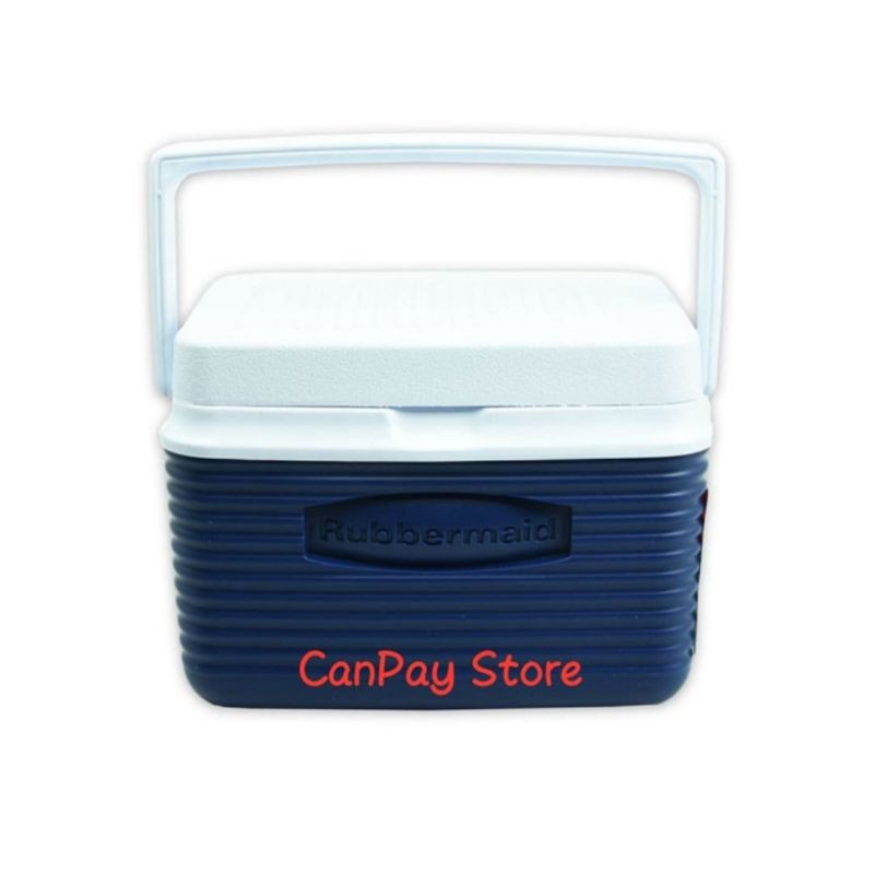 Jual Rubbermaid cooler victory 4,7 ltr biru/cooler box | Shopee Indonesia