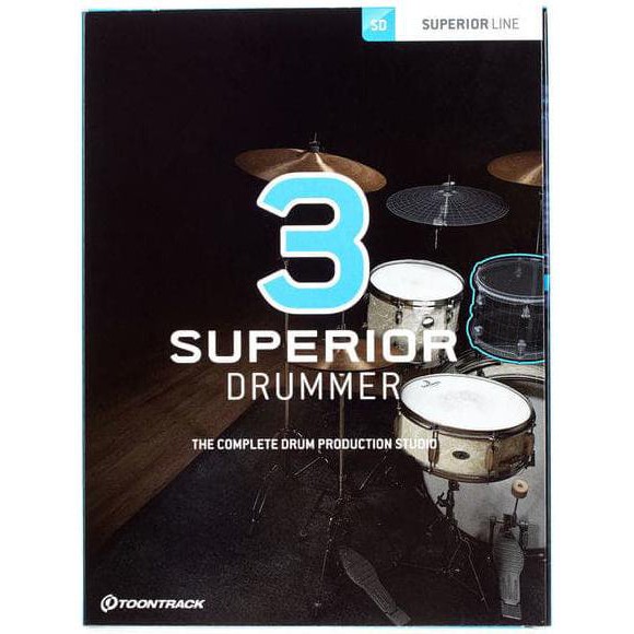 Jual VSTi - Toontrack Superior Drummer 3 Core Library LIMITED EDITION ...