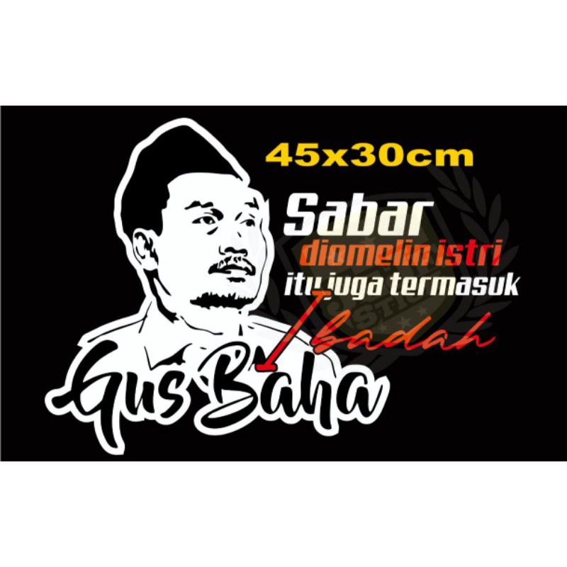 Jual STICKER CUTTING GAMBAR DENGAN KATA-KATA UNTUK KACA PINTU TRUCK ...
