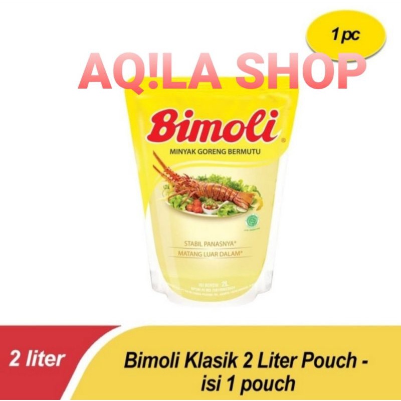 Jual Minyak Goreng Bermutu Bimoli Classic Pouch 2 Liter Cooking Oil ...