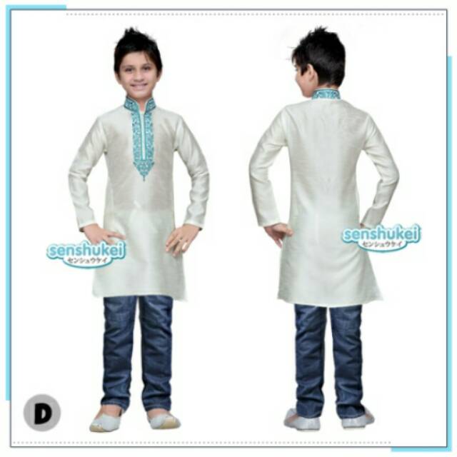 Jual SETELAN KOKO INDIA SENSHUKEI BAJU KOKO INDIA ANAK | Shopee Indonesia