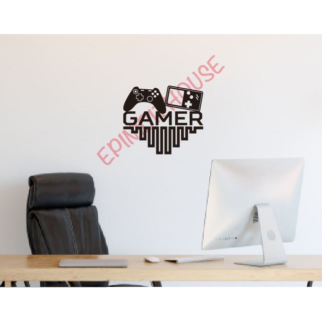 Jual Stiker Dinding Gamer Wallstiker Make Over Ruangan Kamar Gaming ...