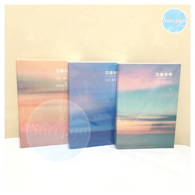 Jual BTS - HYYH THE NOTES SMERALDO BOOKS OFFICIAL MERCHANDISE | Shopee ...