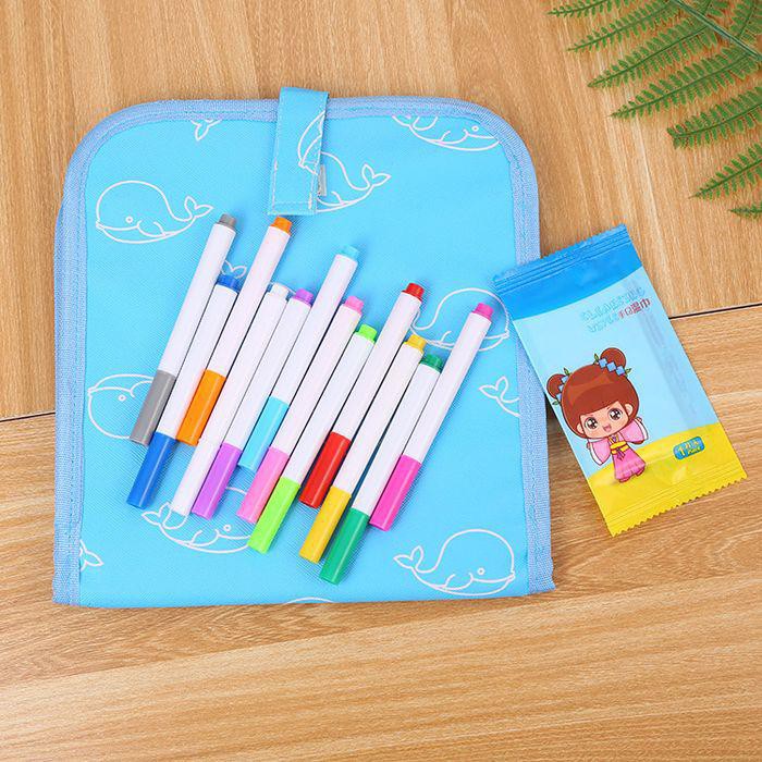 Jual Art / Erasable Book Set With 12 Pens / Buku Gambar Bisa Hapus ...
