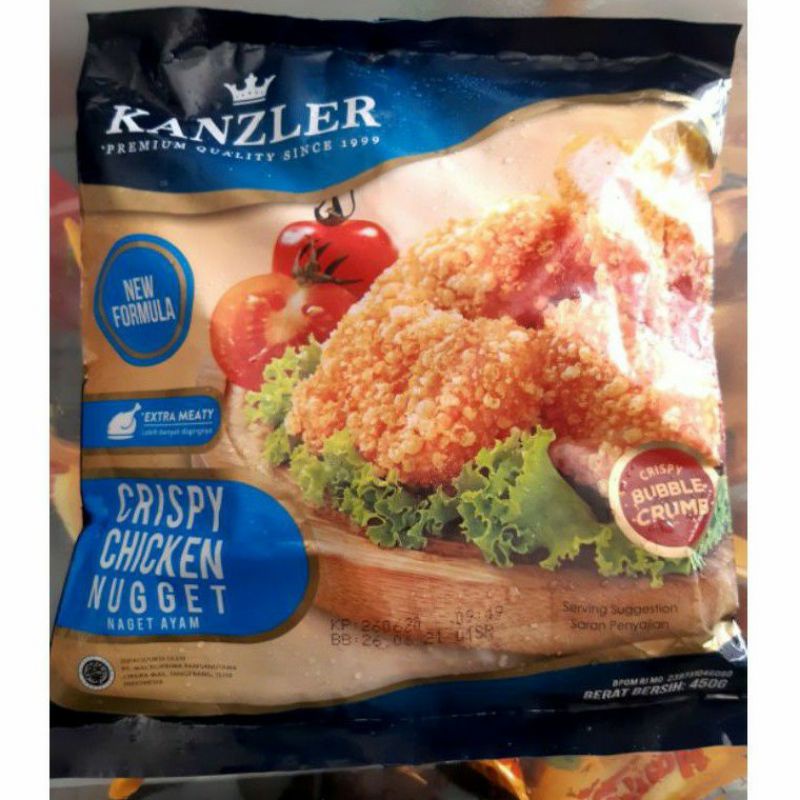 Jual Frozen Bandung Nuget kanzler crispy stik/bulat 450gr paket haraap ...