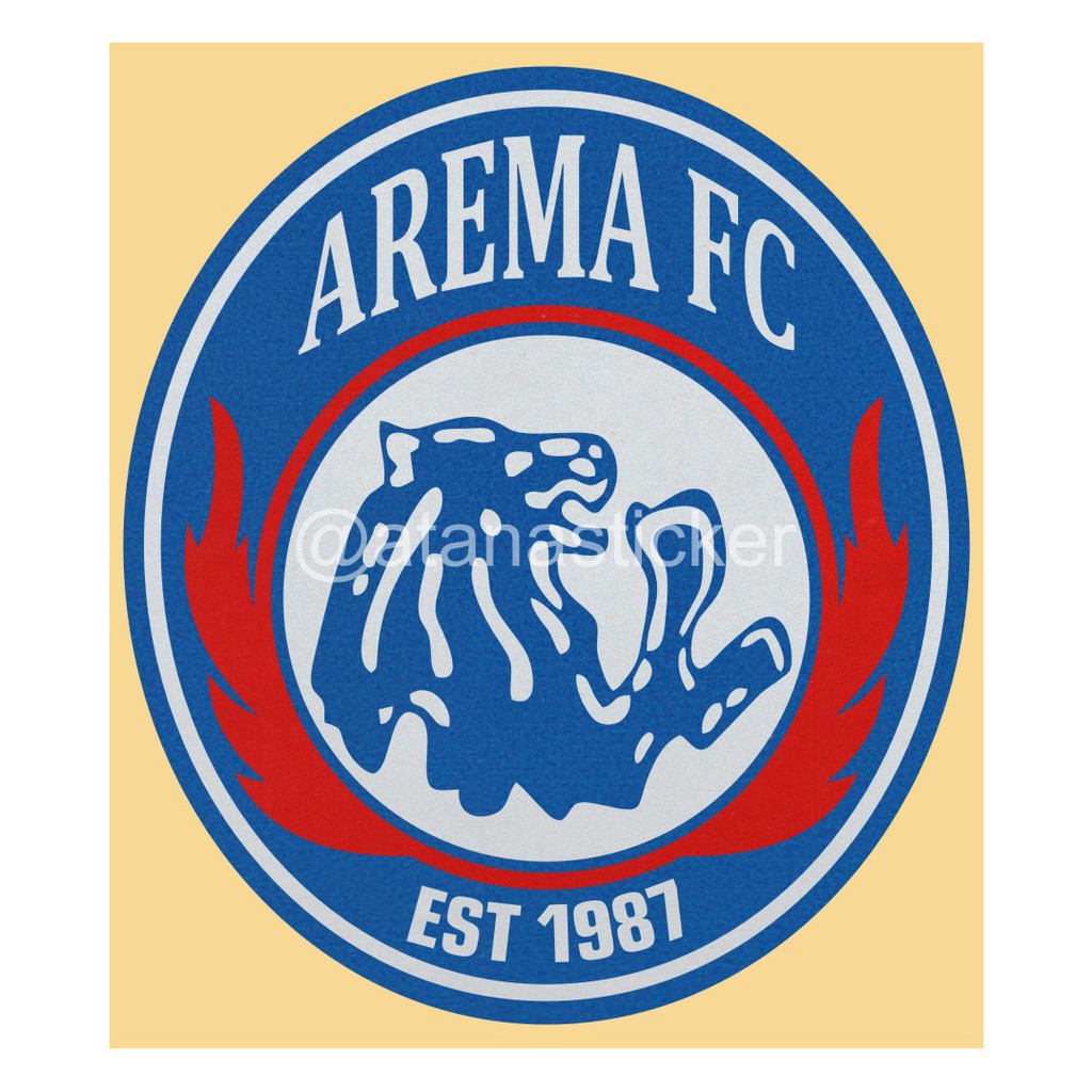 Jual Sticker Cutting Logo Arema FC 7,5x8,5cm | Shopee Indonesia