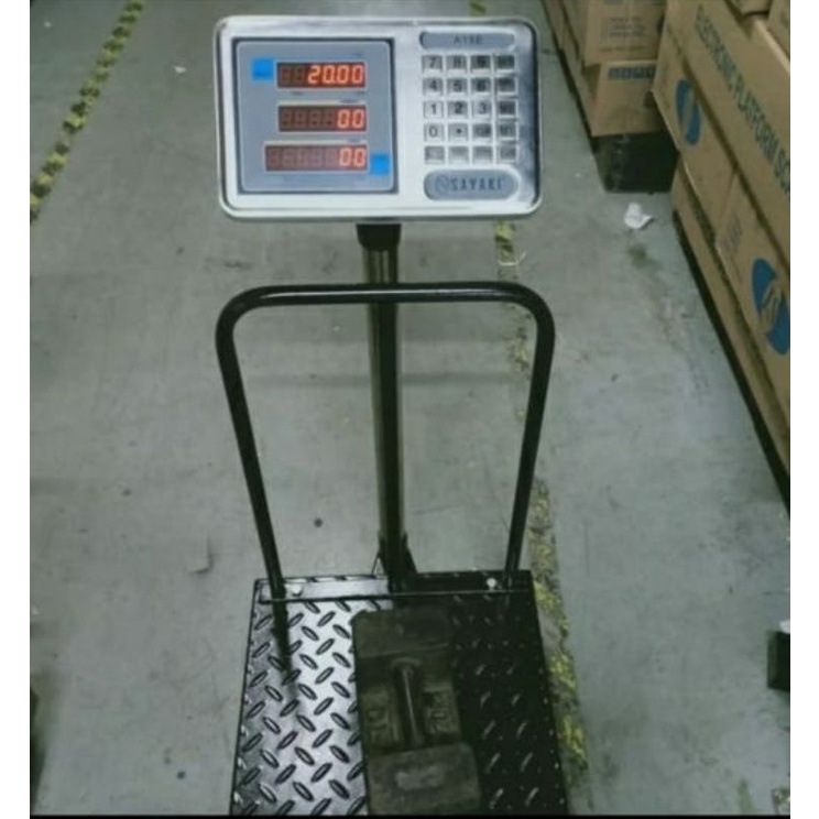 Jual Timbangan duduk/timbangan beras/timbangan padi/timbangan karet ...