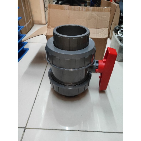 Jual BALL VALVE WATER MUR PVC ZUKI 3 INCH | Shopee Indonesia