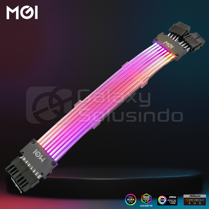 Jual MGI Strimer ARGB 8 Pin Extension Cable - 2 x 8Pin | Shopee Indonesia