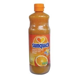 Jual SUNQUICK DRINK CONCENTRATE ORANGE BTL 840mL | Shopee Indonesia