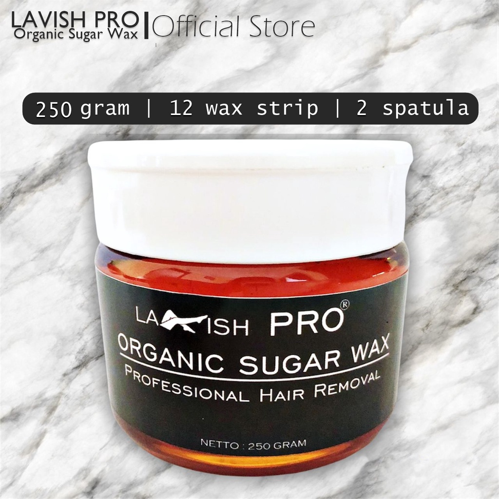Jual Lavish PRO Organic Sugar Wax 150gr 250gr 350gr 800gr / Pencabut ...