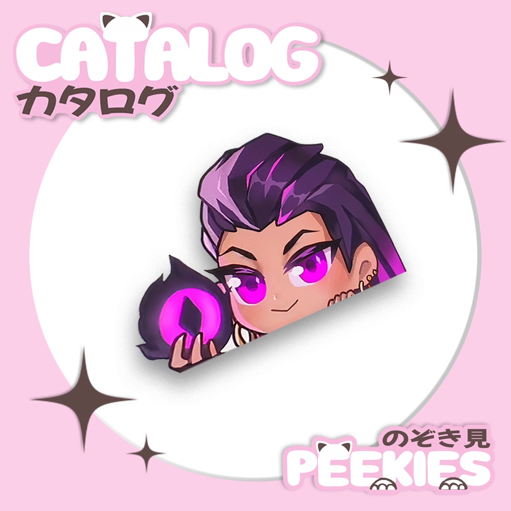 Jual Sticker Peeker - Valorant - Reyna | Shopee Indonesia