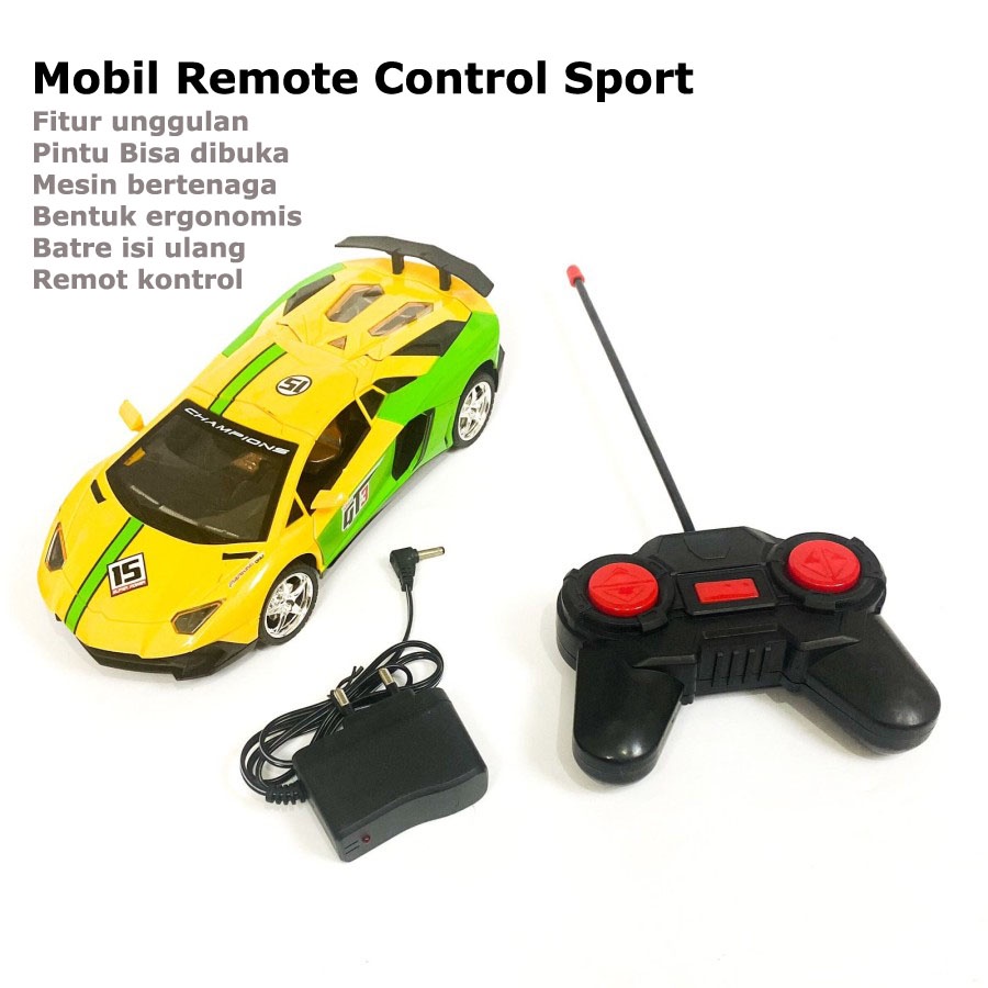 Jual Mobil Remote Control Sport Keren - Mainan Mobil Anak | Shopee ...