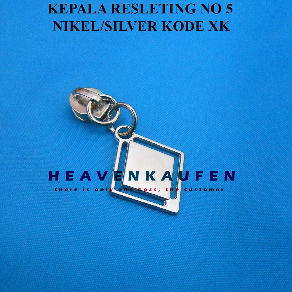 Jual Kepala Resleting / Kepala Zipper Variasi Tarikan Model Ketupat No ...