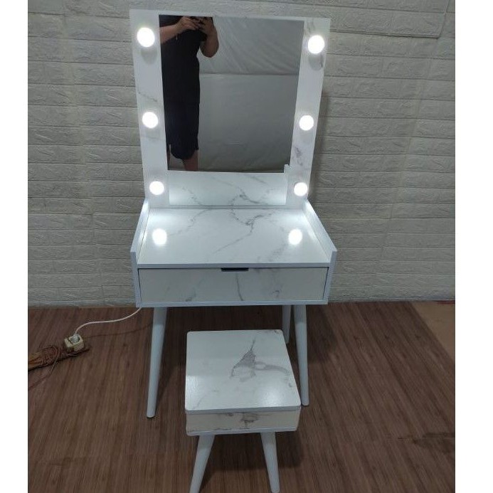 Jual Meja rias minimalis vanity | Shopee Indonesia