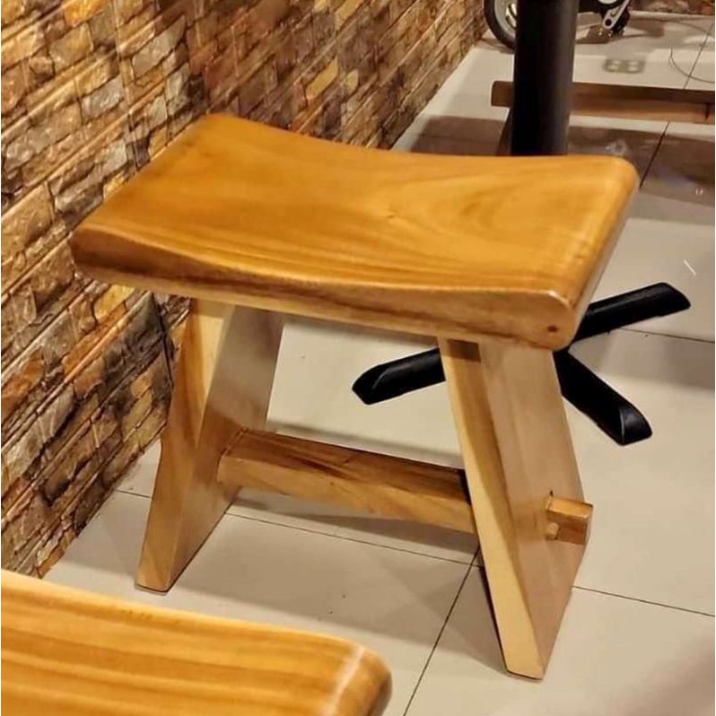 Jual KURSI STOOL KAYU TREMBESI / SUAR | Shopee Indonesia