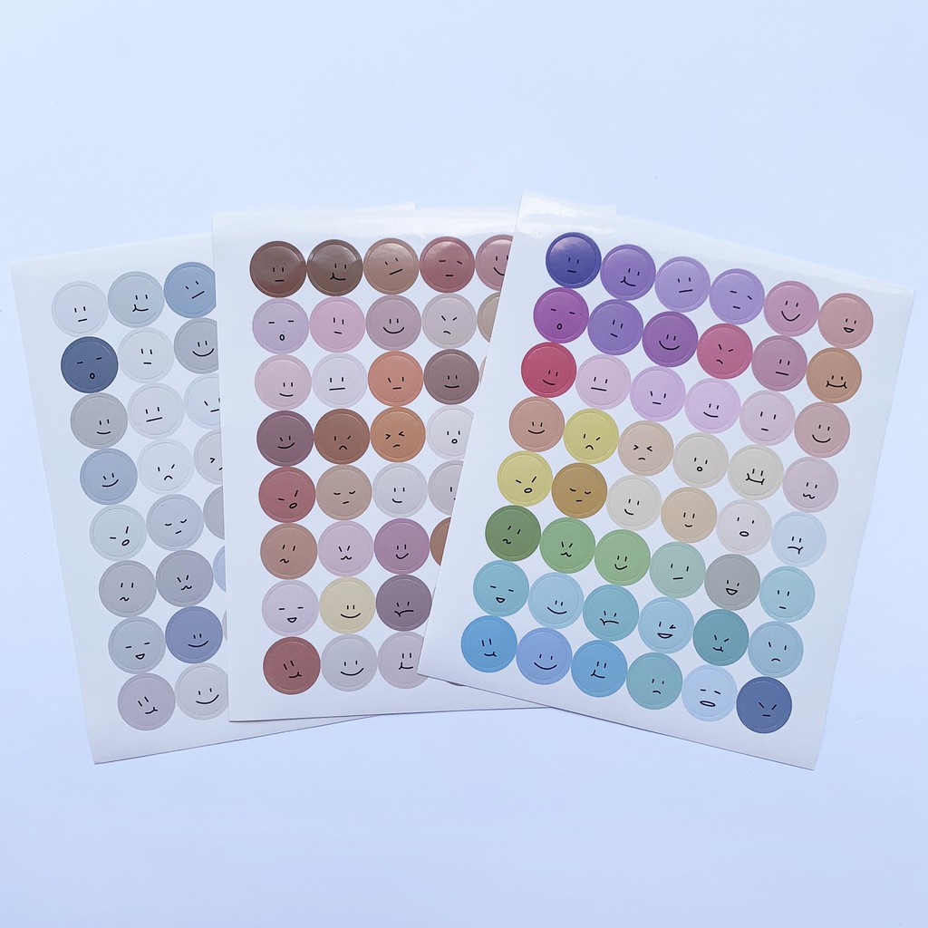 Jual Sticker Cutting Bulat / Sticker Journal Rounded / Sticker Untuk ...