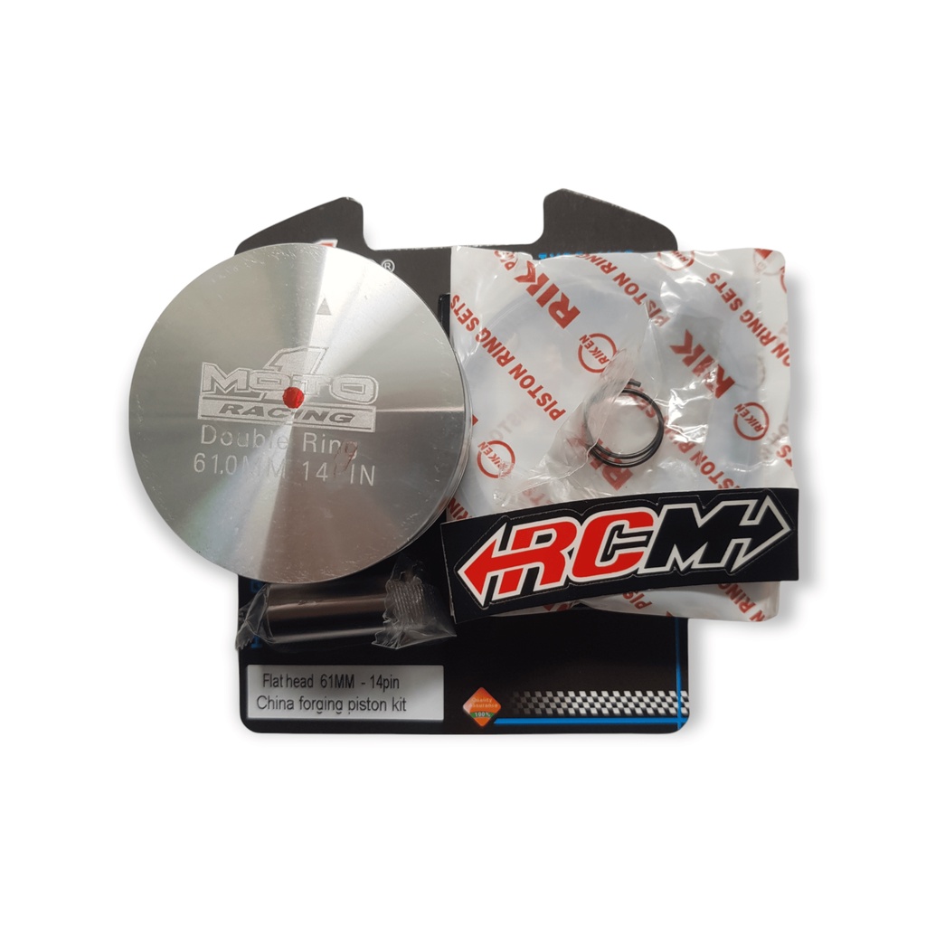 Jual PISTON SEHER SEKER KIT DIAMETER 61 PIN PEN 14 UNIVERSAL MOTOR TYPE ...