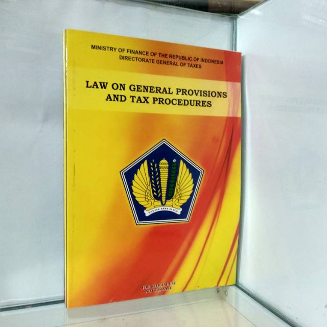 Jual Law On General Provisions And Tax Prosedures Shopee Indonesia
