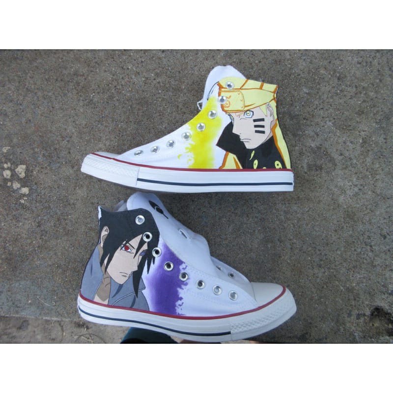 Jual PROMO SEPATU LUKIS CUSTOM PRIA/WANITA (NARUTO/DORAEMON) | Shopee ...