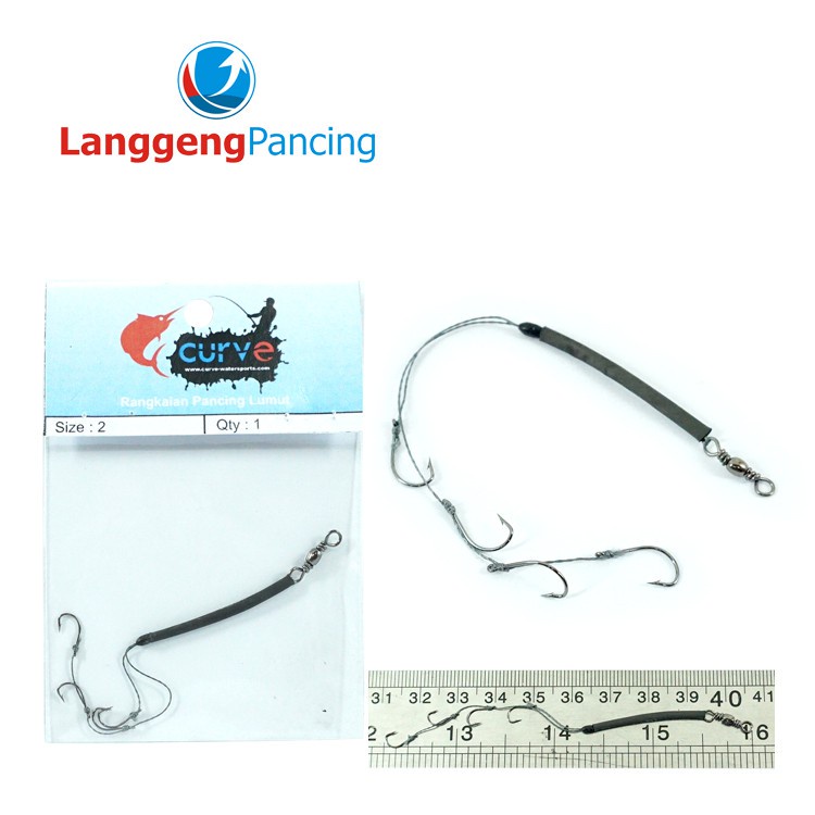 Jual Rangkaian Pancing Lumut Curve Size 1-5 | Shopee Indonesia