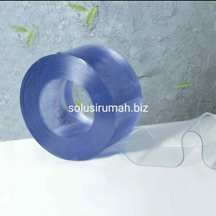 Jual Pvc Strip Curtain Blue Clear Permeter Tebal 2mm L 200mm Super 1m 1 ...