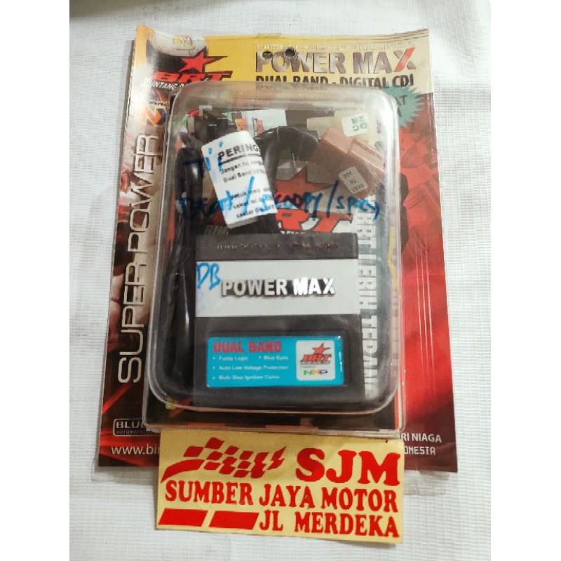 Jual CDI BRT dualband Beat Scoopy dan spacy karbu BRT power Max dual ...