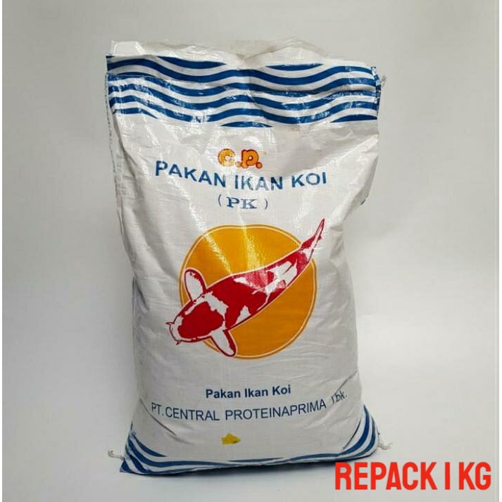 Jual PK 2mm Merah 1 kg Pelet Pakan Ikan Hias Koi Fish Food Red Apung 2 ...