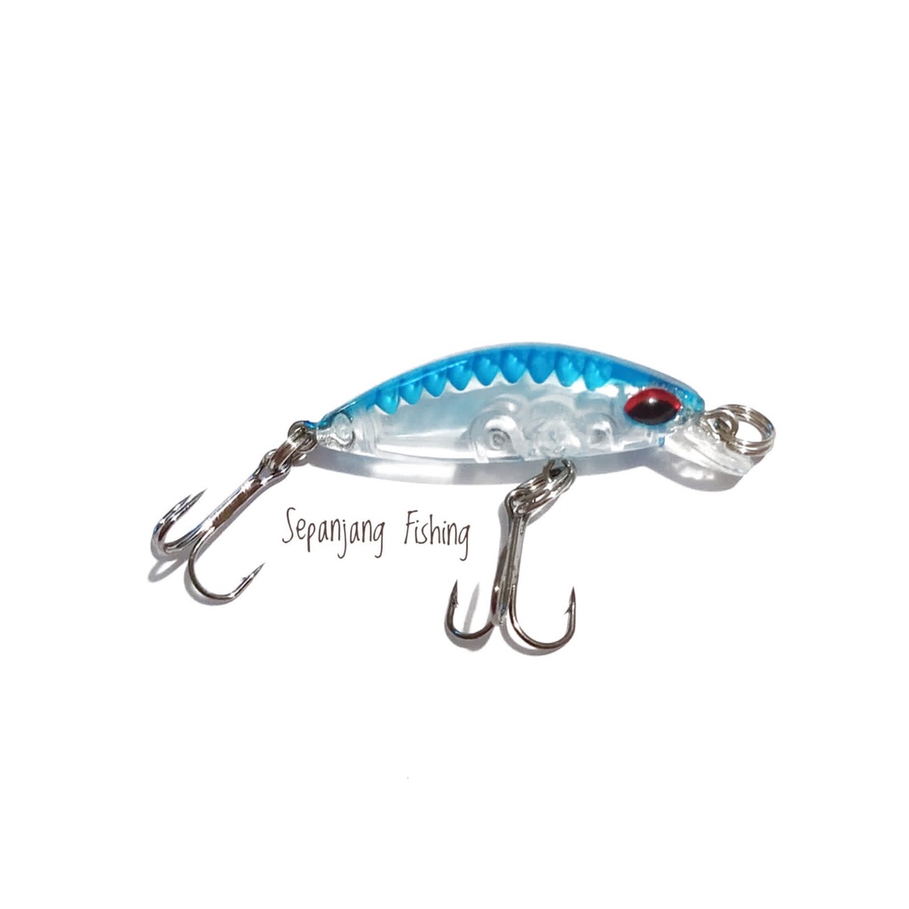 Jual Super Mini Minnow UL ~ Micro Minnow 4 cm / 2,2 gram ~ sinking ...