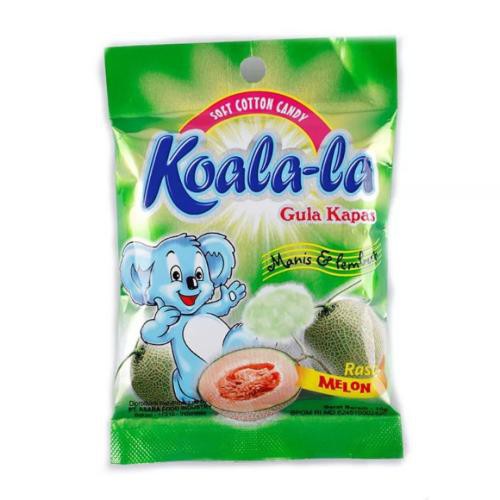 Jual Koala-la Soft Cotton Candy Permen Gula Kapas 10gr / Makanan Jadul ...