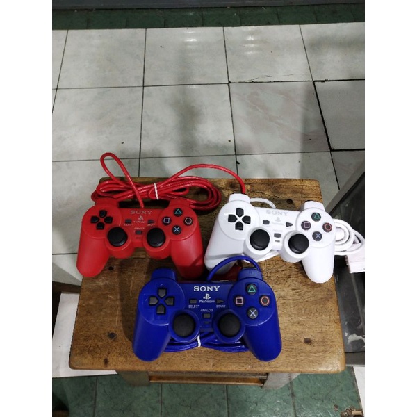 Jual STIK PS2 WARNA ORIGINAL PABRIK | Shopee Indonesia