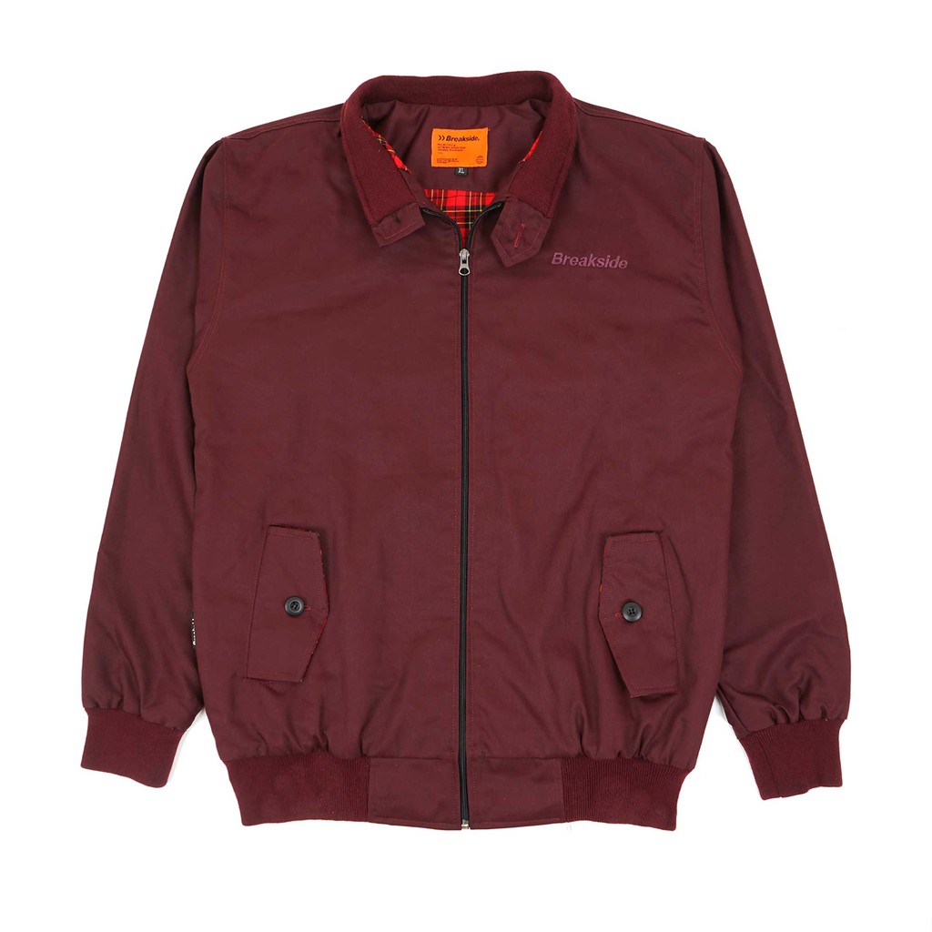 Jual Breakside Jacket Harrington Epic - Maroon Jaket Pria | Shopee ...