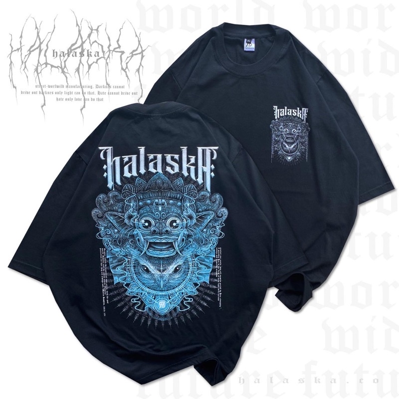 Jual BAJU KAOS SABLON OVERSIZE/ OVERSIZE T-SHIRT HALASKA barong | Shopee Indonesia