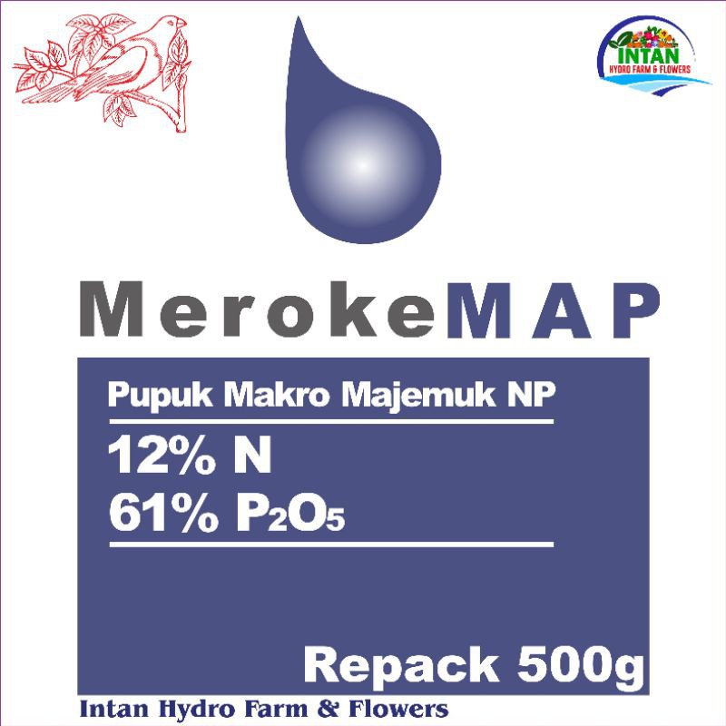 Jual Pupuk Meroke MAP (Kemasan 500 g) Repack | Shopee Indonesia