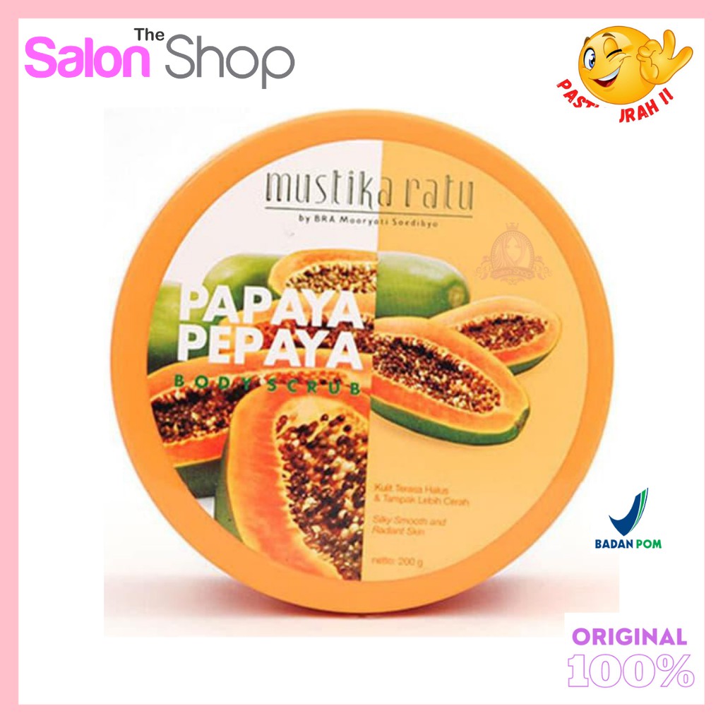 Jual Mustika Ratu Papaya Body Scrub | gdlb01 | Shopee Indonesia