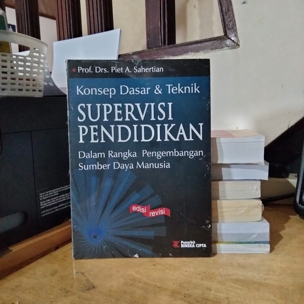 Jual Konsep Dasar dan Teknik Supervisi Pendidikan By Piet A. Sahertian ...