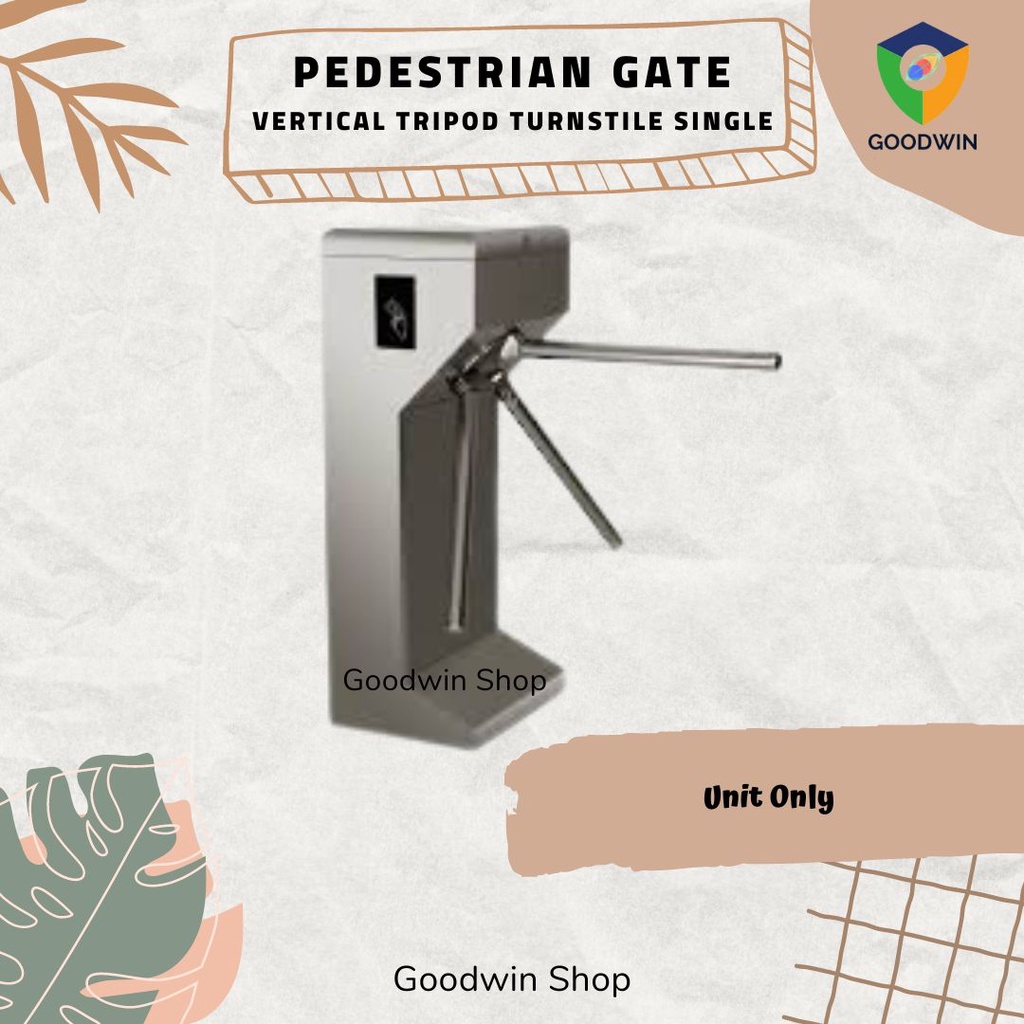 Jual Vertical Turnstile Gate.Tripod Turnstile.Vertikal Tripod Turnstile ...