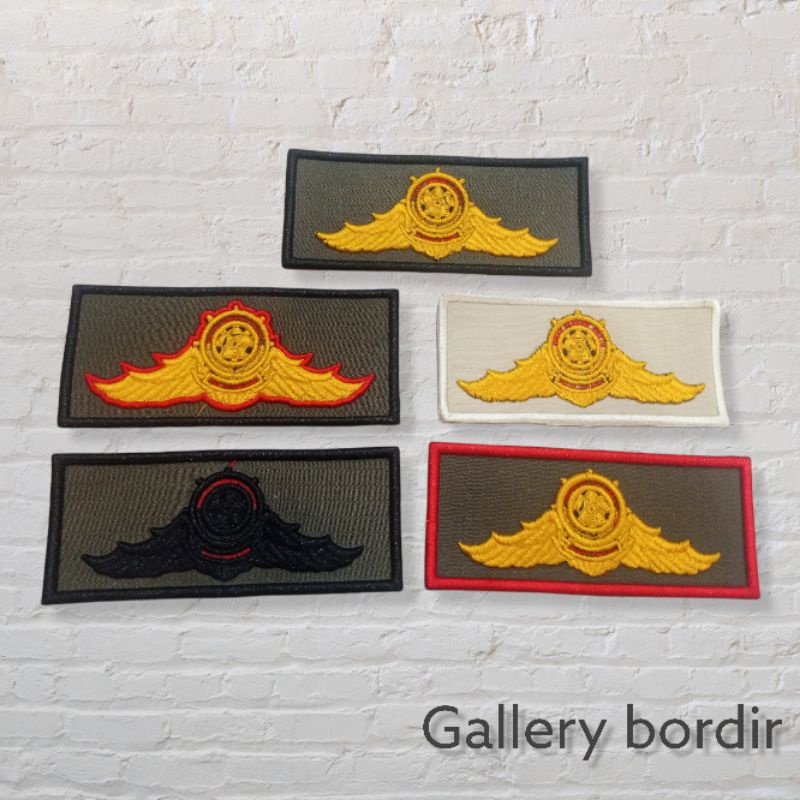 Jual bordir wing pol pp timbul 3d | Shopee Indonesia