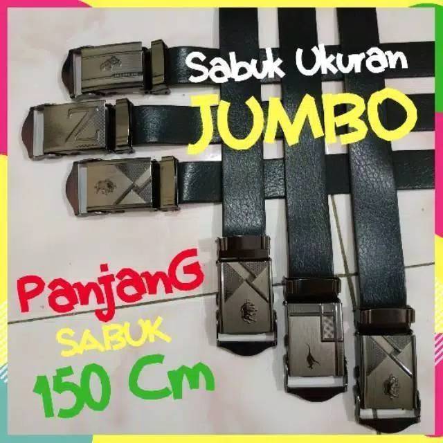 Jual Gesper, Ikat Pinggang Panjang 150 cm , Sabuk Jumbo, Gemuk, Sabuk Kalep | Shopee Indonesia