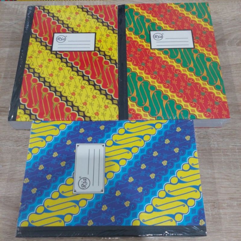 Jual Buku Folio Ria 500 Lembar / Buku Hard Cover 500 Lembar Ria ...