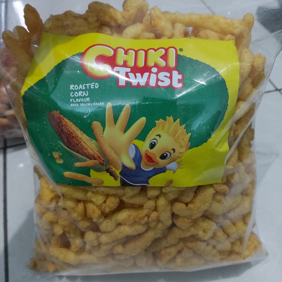 Jual snack kiloan chiki twist cemilan original, exp panjang | Shopee ...