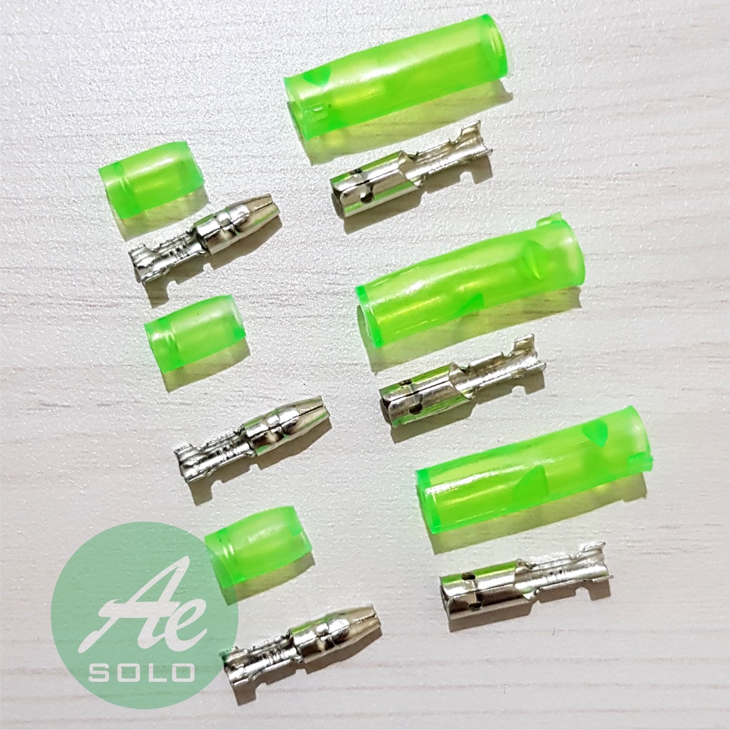 Jual Konektor Motor Skun Bulat Connector 50set Male Female | Shopee ...