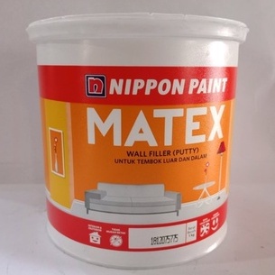 Jual Dempul / Plamir Tembok / Plamir MATEX PUTTY Nippon Paint 1 KG ...