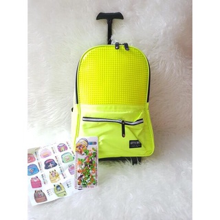 Jual ANAK-KOPER-TAS- TAS TROLLEY SEKOLAH PIXEL LEGO POWA / TAS TROLI ...