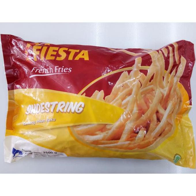 Jual PROMO FIESTA FRENCH FRIES SHOESTRING 2,5 KG (KENTANG GORENG ...