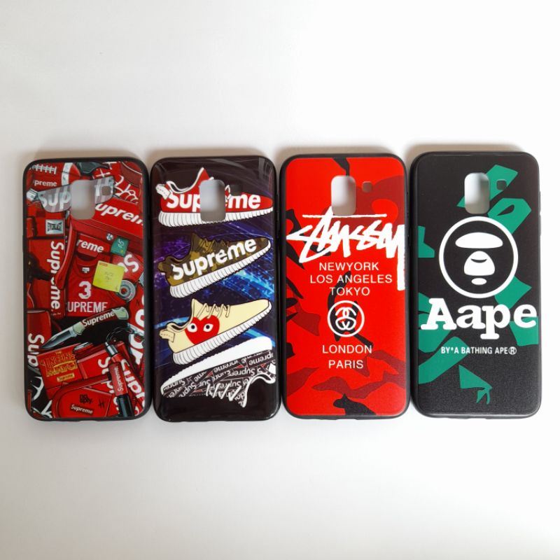 Jual Samsung J6 Case Fuze Gambar Sepatu Merek Logo Ternama | Shopee ...