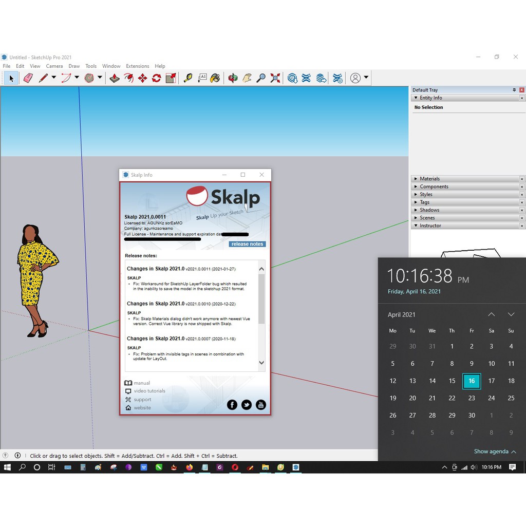Jual Skalp Plugins untuk Sketchup 2021 | Shopee Indonesia
