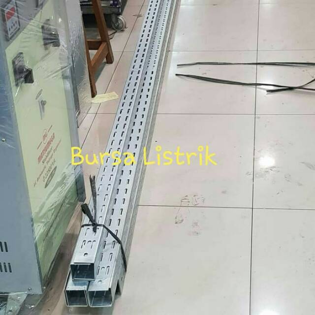 Jual CABLE TRAY 100 x 50 mm Lengkap Tutup Cover Electro Galvanized tipe ...