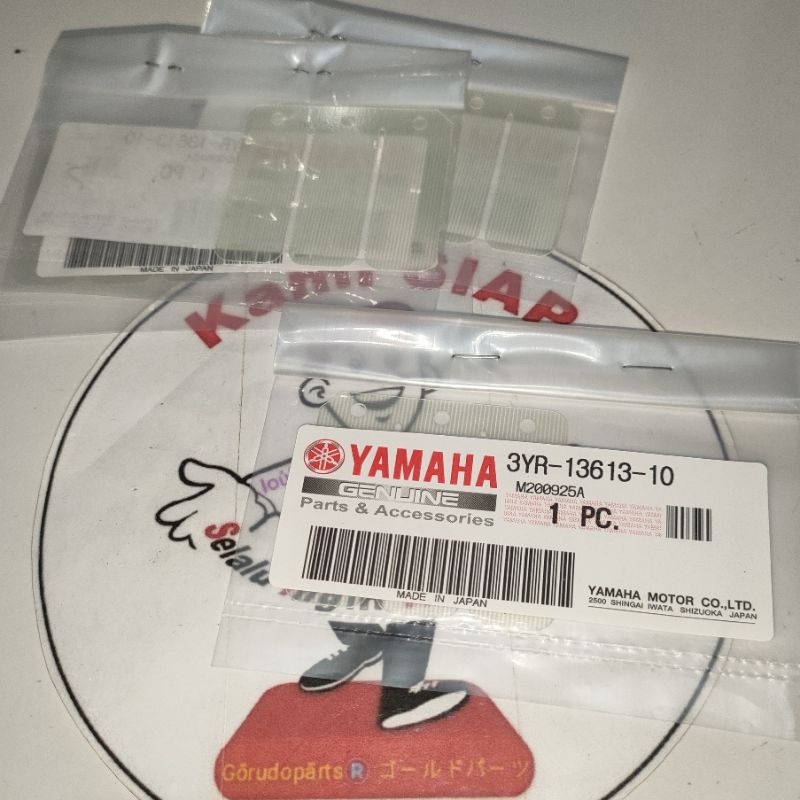 Jual 3YR-13613-10 Lidah membran harmonika Reed Valve F1 F1Z F1ZR Japan ...