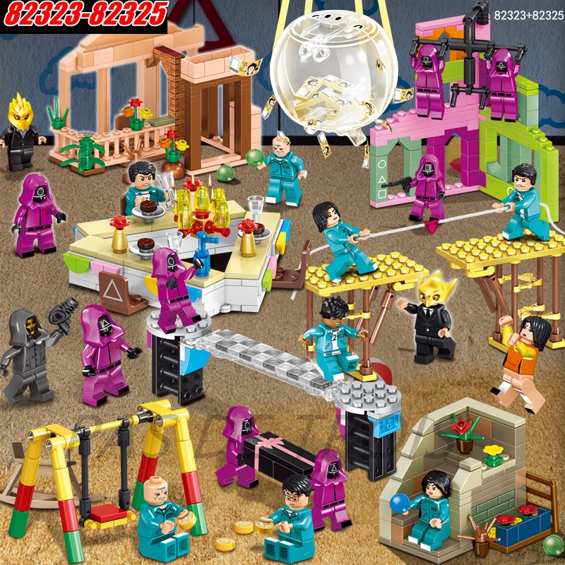 Jual Squid Game Action Figure Bricks | Shopee Indonesia